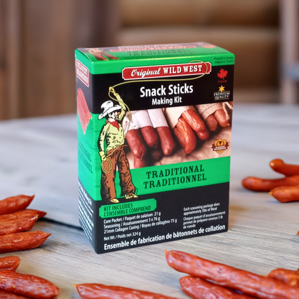 Traditional Snack Sticks Making Kit – Wild West Seasonings